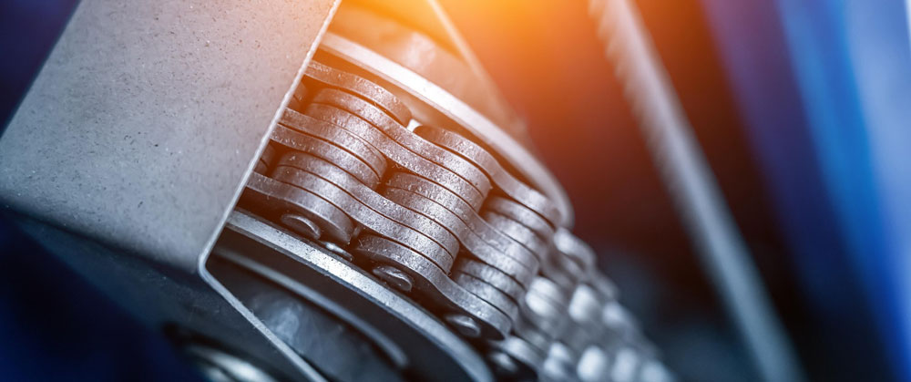 Welded Mill and Steel Brushed Roller Chains | Wichita Chain